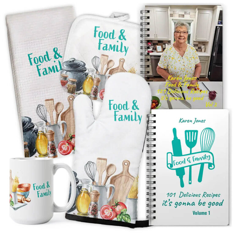 Food & Family Kitchen & Book Set
